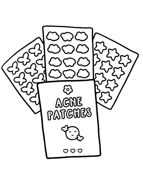 Glow Cosmetics Coloring Pages Coloringlib