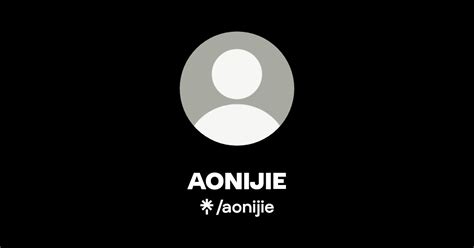 Aonijie Instagram Facebook Tiktok Linktree