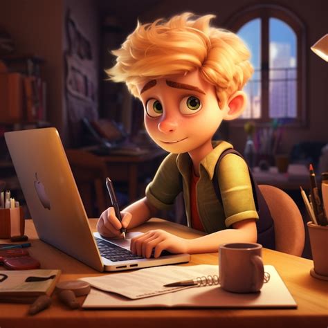 Computer Class Cartoon Images Free Download On Freepik