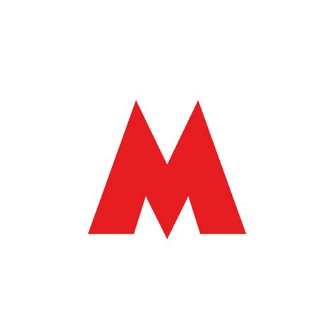 Знак метро в москве - Фото