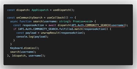 Type Issue With Action Returned From Dispatching Async Action · Issue