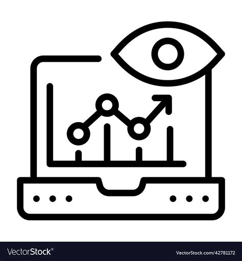 Data Monitoring Royalty Free Vector Image VectorStock