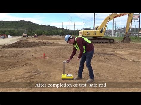 Nuclear Density Soil Test