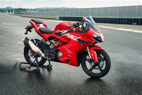Tvs Motor Company Unveils The Upgraded Tvs Apache Rr 310 With Advanced Features Check Details