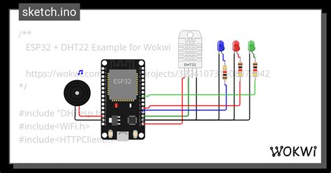 Sketch Ino Wokwi ESP STM Arduino Simulator