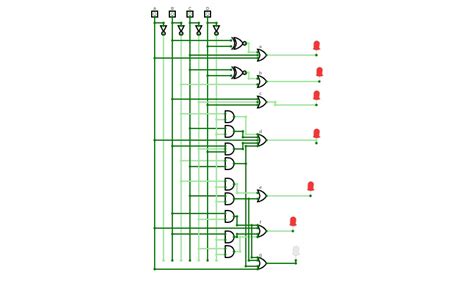 Circuitverse Bcd To 7 Segment Decoder Circuitverse Bcd To 7 Segment Decoder