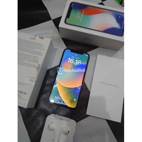 HP IPhone X GB Bekas Siap Pakai Warna Silver Harga Terjangkau Di Malang Tribun JualBeli