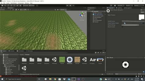 Terrain Layers Brushes And Cube Maps Unity Tutorial Youtube