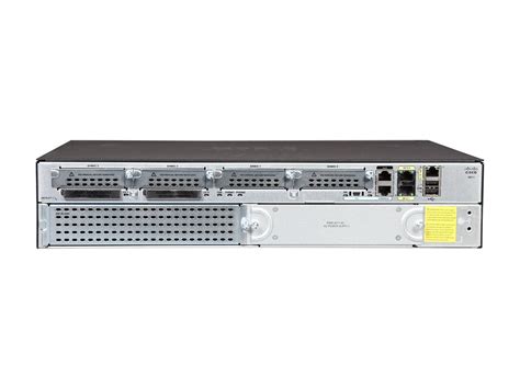 Cisco 2911 Integrated Services Router With 3 Onboard Ge 4 Ehwic Slots 2 Dsp Slots 1 Ism Slot