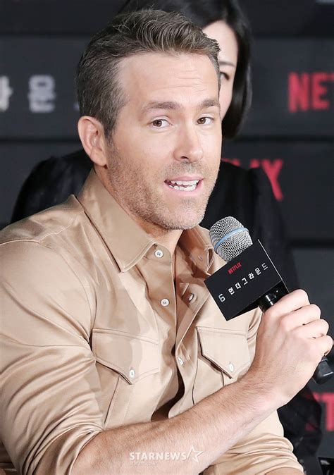 포토]라이언 레이놀즈 두번째 방한 너무 좋아요