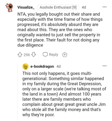 Guy Who Legitimately Bought His Cousins Inheritance Gets Accused Of