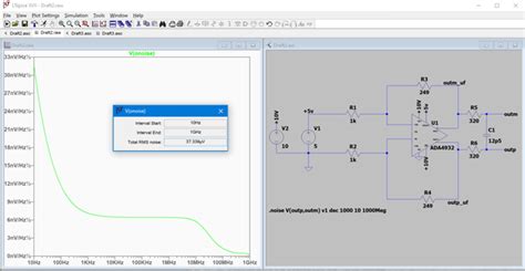 Noise In Diff Amp Tool Vs Simulation Results In Ltspice Qanda Design