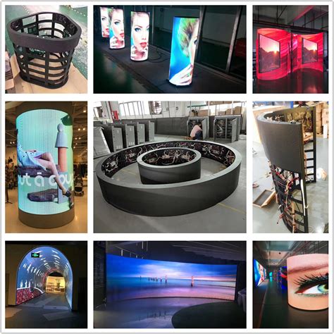 Flexible Led Screen Display P1 86 Custom Led Display Solutions Diy Led Screens For Events