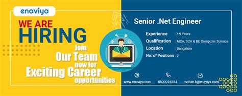 Enaviya Information On Linkedin Seniorsoftwareengineer Dotnet