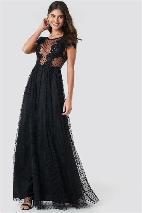 Dancer Maxi Dress Czarny Na Kd