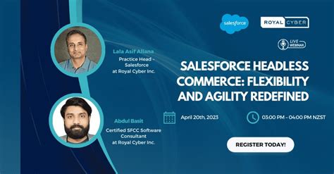 Royal Cyber Inc On Linkedin Salesforce Headless Commerce Flexibility And Agility Redefined