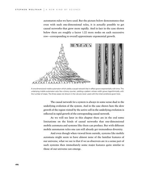 Time And Causal Networks A New Kind Of Science Online By Stephen Wolfram Page 496