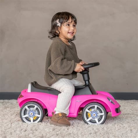 Bandits And Angels Loopauto Porsche Carrera Gt Roze Vanaf 1 Jaar Voor