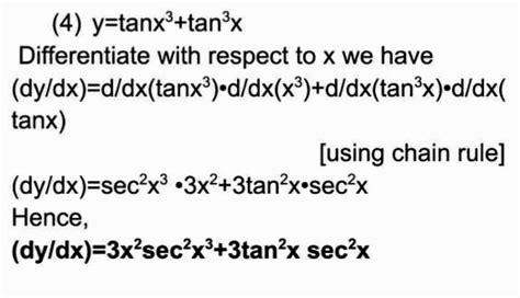 Solved Ex2 Differentiate The Following Trigonometric Functions Dy Course Hero