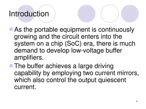 Ppt 15 V Large Driving Class Ab Buffer Amplifier With Quiescent