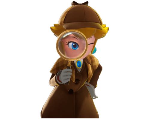 Detective Peach Princess Peach Showtime By Rubychu96 On Deviantart