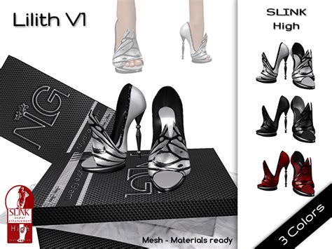 Second Life Marketplace Ng Lilith Heels V1