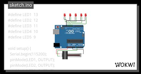 Ledpotentiometer Wokwi Esp32 Stm32 Arduino Simulator