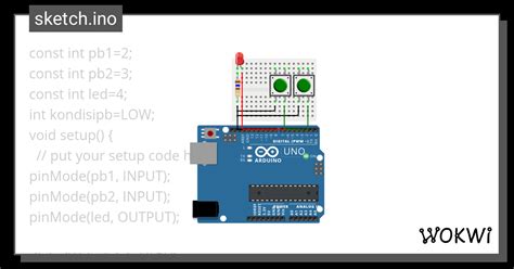 Led Pb Kunci Wokwi Esp32 Stm32 Arduino Simulator