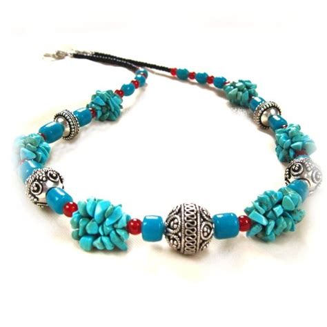 Turquoise Cluster Necklace 25 Off Cluster Necklace Necklace