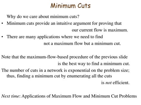 Ppt Maximum Flow And Minimum Cut Problems Powerpoint Presentation Free Download Id799422