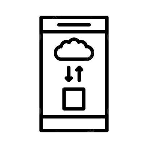 cloud computing line icon cloud computing statemachine png and