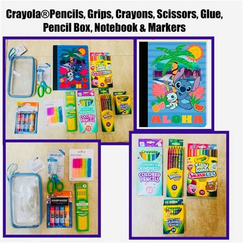Crayola Elmers Other Crayolapencils Grips Crayons Scissors Glue