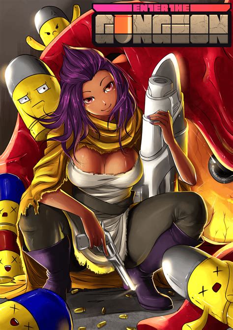 Enter The Gungeon Fanart By Akiratoshine Renterthegungeon
