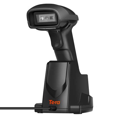 Used Tera Wireless 1d 2d Qr Barcode Scanner With Usb Charging Base