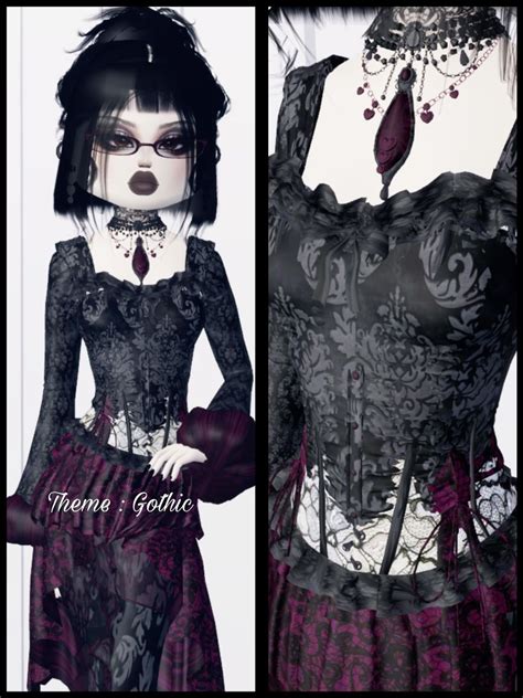 Dress To Impress Theme Gothic Outfit Ideen Outfit Gothik