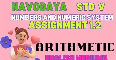 Numbers And Numeric System Assignment 12