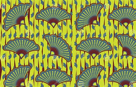 African Graphic Wallpaper Background In Tribal Vibe Stock Illustration