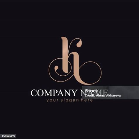 K 문자 모노그램 우아한 럭셔리 K 캘리그래피 스타일 벡터 디자인 고급스러운 선형 크리에이티브 모노그램 알파벳에 대한 스톡 벡터 아트 및 기타 이미지 Istock