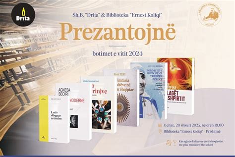 “pena E Dritës” Organizon Prezantimin E Botimeve Të Dritës Gjatë Vitit 2024