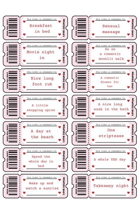 Best Naughty Coupon Book Sex Love Coupons Diy Printable Sexy Coupon Instant Download