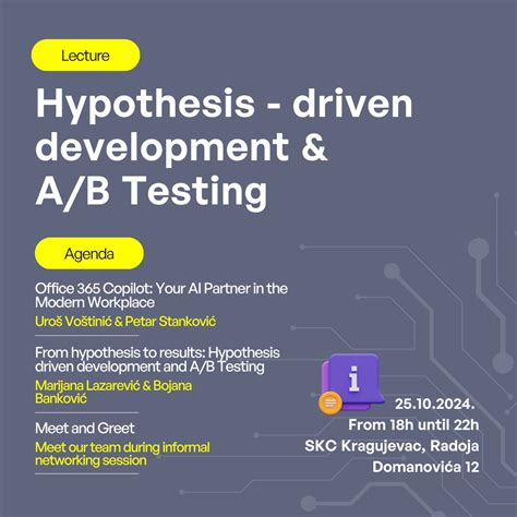 Createq Lecture Hypothesis Driven Development And Ab Testing Createq