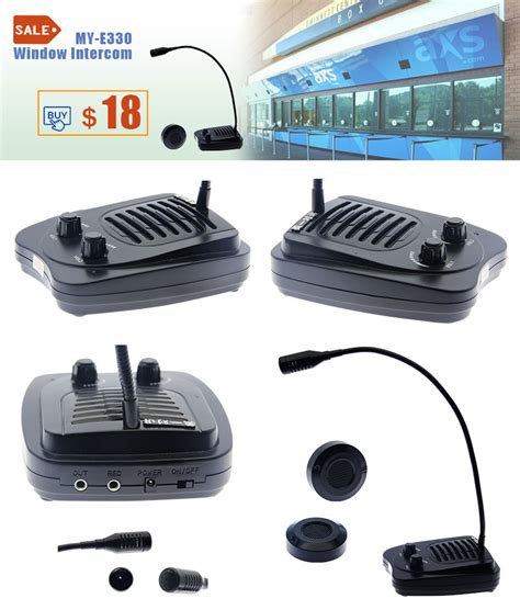 Window Intercom System Intercom Kits Buy Intercom Kits For Ticket Window Intercom For Ticket