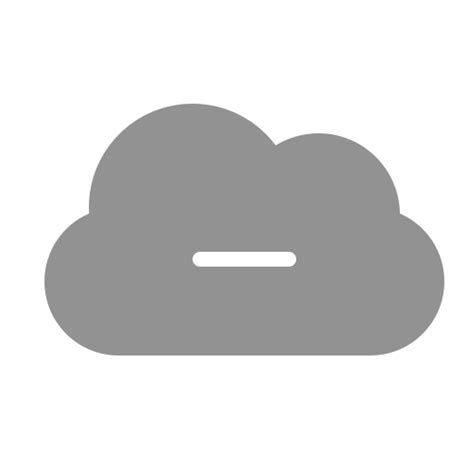 Cloud Remove Icon