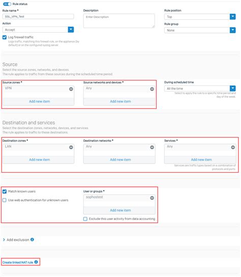 Sophos Firewall Assign A Specific Ip To An End User Connected Via Ssl Vpn Connection