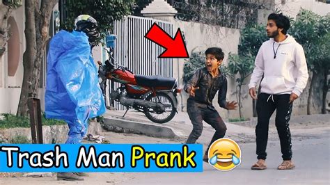 Trash Man Prank Funny Reactions Lahorified Pranks Youtube