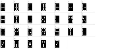 Seven Segment Font Koreafer