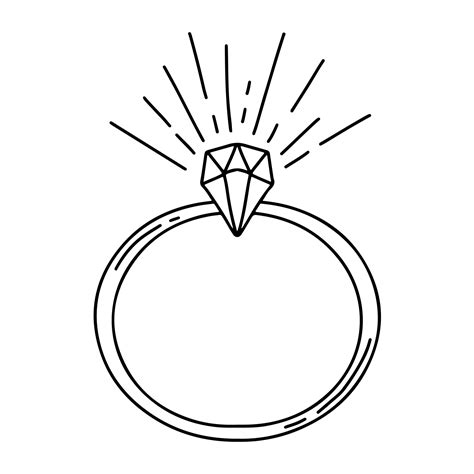 Black And White Ring Clipart For Creative Design Projects