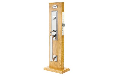 Emtek Manhattan Mortise Entry Set — Lux Door Hardware