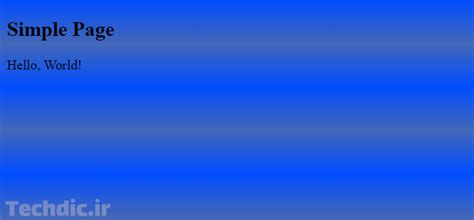 تصویر زمینه در Css ویژگی Background Image تک دیک