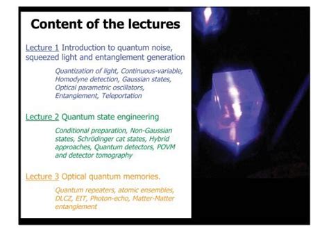 Non Classical State Generation And Quantum Memories For Lightiii